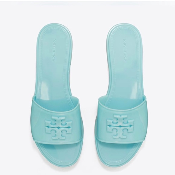 Tory Burch | Shoes | New Tory Burch Eleanor Jelly Platform Slides ...